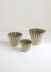 Fluted Planter, Set of 3 – Page House Studio
